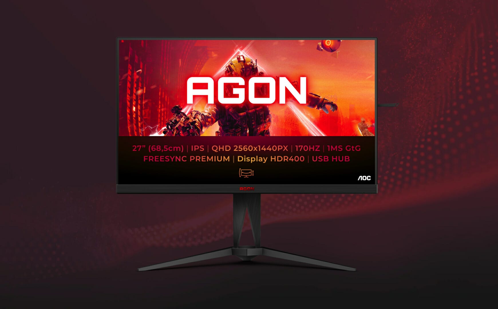 Review - Monitor AGON by AOC AG275QXN, performanțe bune și o imagine la ...